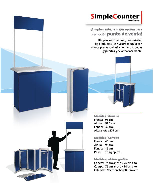 GPS PROMOCIONALES: DEMO STAND SIMPLECOUNTER