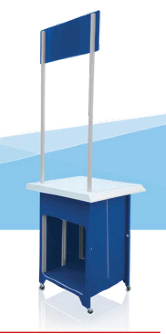 GPS PROMOCIONALES: DEMO STAND TABLECOUNTER